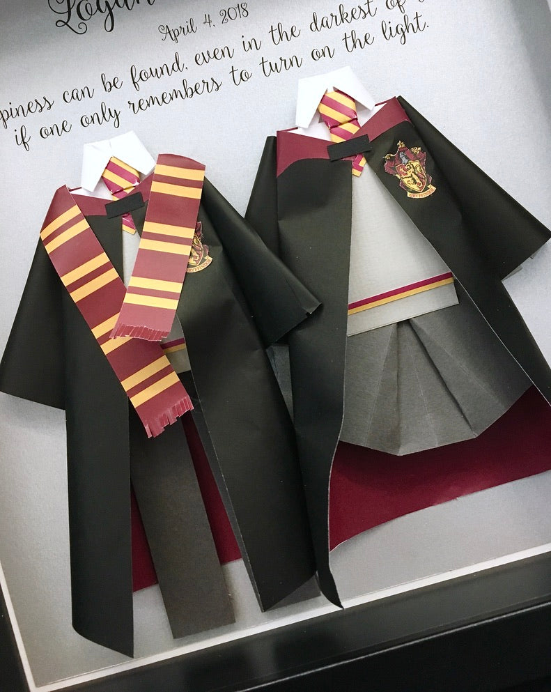 Personalized Harry Potter Wedding/ Anniversary Frame, Harry Potter Val ...