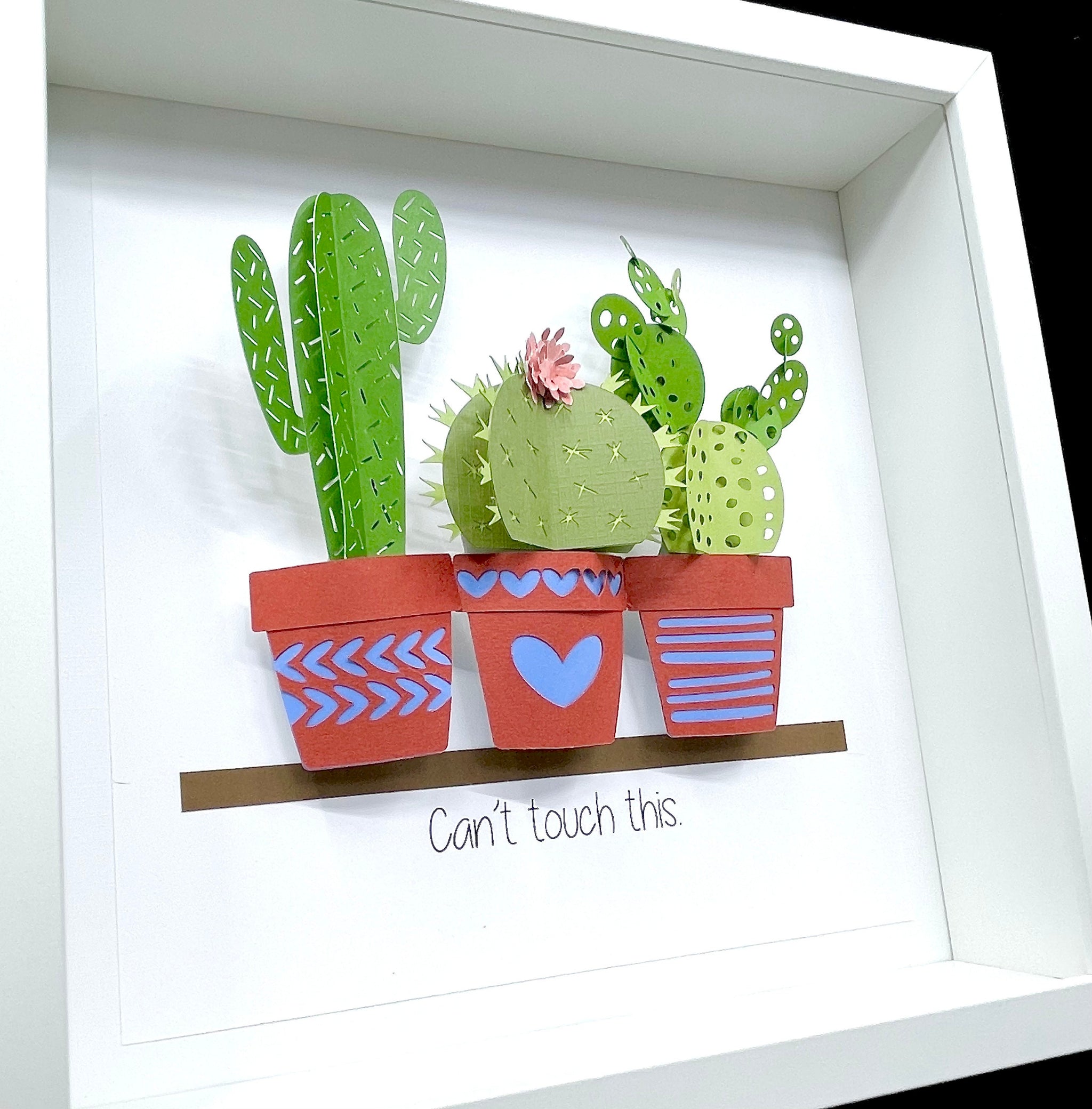 Plants in a Frame, Gift for the Plant Lover, Cactus & Succulent Art, P ...